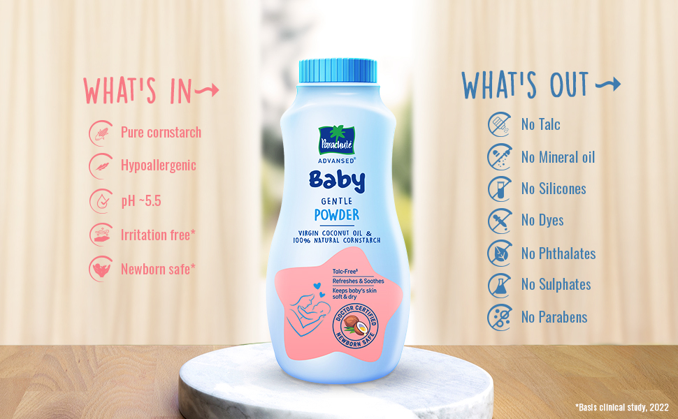 Parachute Advansed Baby GENTLE POWDER